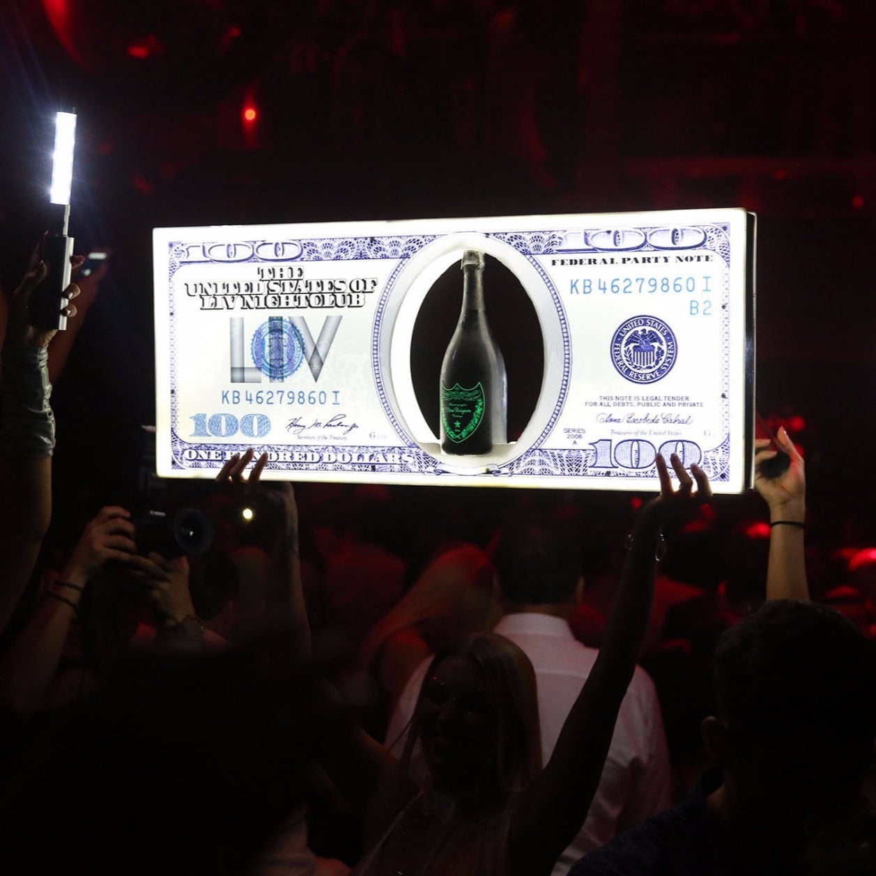 Nightclub Bottle Service Signs (US Made) | Bottle Presenter Supplies ...